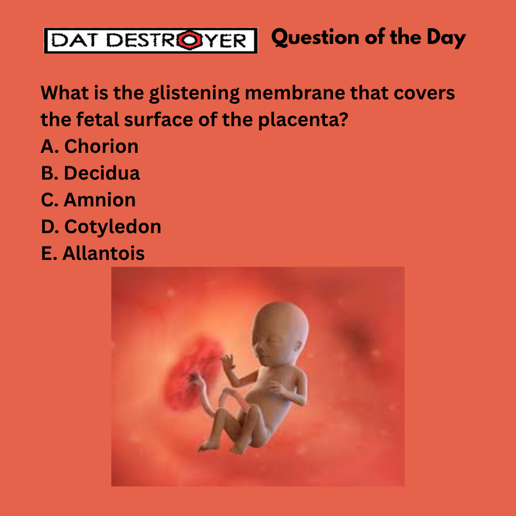 DAT - 🎉 ️DAT Biology – HIGH YIELD |Question of the Day | DAT Destroyer ...