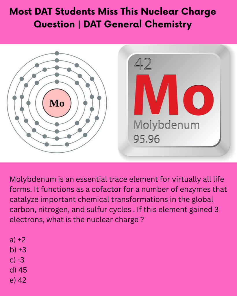 DAT - Most DAT Students Miss This Nuclear Charge Question | DAT General ...