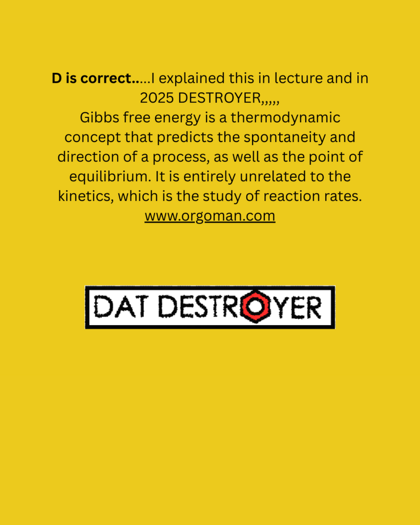 DAT - #DAT Question of the DAY.... | Student Doctor Network Forums